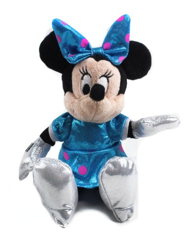 TY Beanie Baby - Minnie Mouse - Teal Sparkle - 6 Inch by Ty at the T.A ...