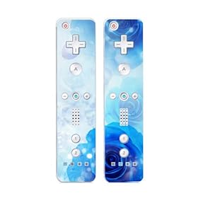 Nintendo Wii Remote Controller Decal Skin Stickers (Set of 2) – Blue ...