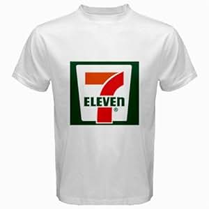 7-eleven Logo New White T-Shirt Size "3XL" Free Shipping: Amazon.co.uk ...