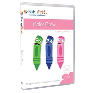 Amazon.com: BabyFirstTV Color Crew - Color your world Baby Learning DVD ...
