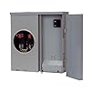 G E 200 Amp Outdoor Meter Socket Main Breaker Load Center - Electrical ...