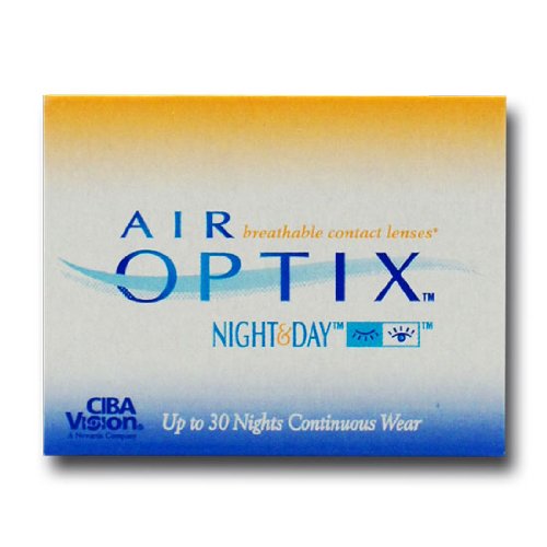 Ciba Vision Air Optix Night & Day Monatslinsen weich, 6 Stück / BC 8.6 ...