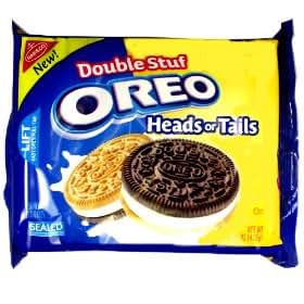 Amazon.com: Oreo Heads or Tails Double Stuff Cookies 15.25 oz (432g)