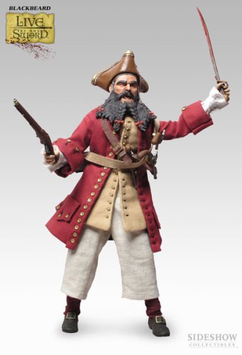 Edward Teach – Blackbeard the Pirate 12-inch doll | Best Buy Action ...