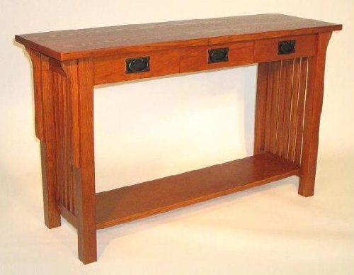 Wayborn Furniture 9043 Mission Entry Table Oak | Best Sellers