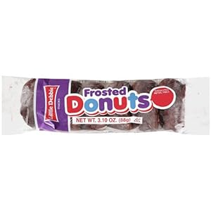 Little Debbie Donut Snack Packs (Frosted, Mini Snack Packs - 6ct ...