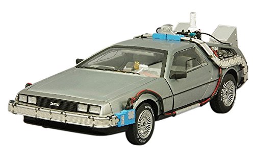 Back to the Future Elite 1:18 Scale Die-Cast DeLorean Vehicle ...