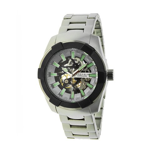 Android Mens AD539BK Naval 2G Skeleton Automatic Black Dial Watch ...