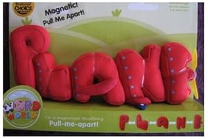 Amazon.com: WordWorld Magnetic Plush Toy Words Pull Apart PBS Show ...