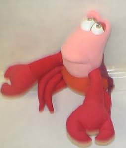 Amazon.com: Disney 8" Little Mermaid Sebastian Plush Doll: Toys & Games