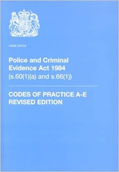 Police and Criminal Evidence Act 1984: Codes of Practice: Amazon.co.uk ...