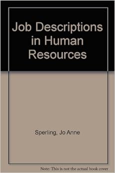 Job Descriptions in Human Resources: 9780814458068: Human Resources ...