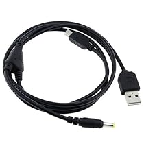 2in1 USB Data Sync & Power Cable for Sony PSP 1000 2000 3000 ...