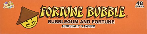 R.L. Albert & Son Fortune Bubble Wrapped Bubblegum Sticks, 48 Piece ...