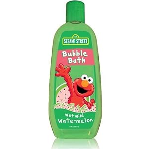 Amazon.com : Sesame Street Bubble Bath Elmo Extra Sensitive 16oz (6 ...