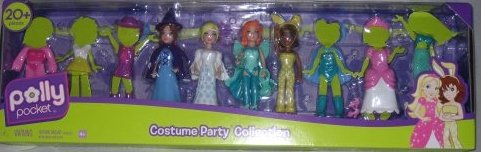 ==Polly Pocket Costume Party Collection Set | uutdbcstxe