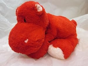 Amazon.com: Ty Classic Red Hippo "Lovely" 2007 TySilk 11" Plush: Toys ...