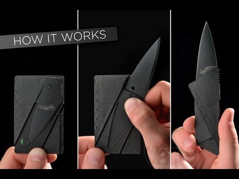 Buy Pocket Credit Card Shaped Folding Safety Knife for outdoor use. on ...