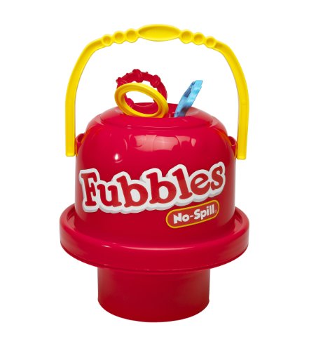 Little Kids Fubbles No Spill Big Bubble Bucket, Neon Pink $24.49