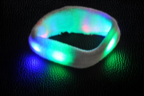 KAUFEN LED flashing Sports Headband Outdoor Winter light up Schweißband ...