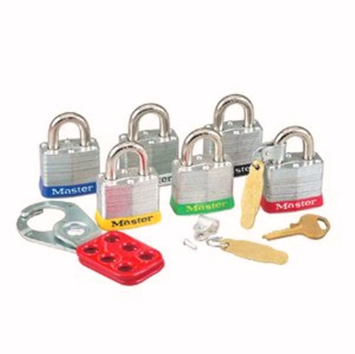 Master Lock 1220DSPL Steel Body Padlocks, 3.4-Inch, 6 Pack Reviews ...