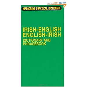 Irish/English English/Irish Dictionary and Phrasebook (Language ...