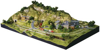 Deals on Woodland Scenics N Scale Scenic Ridge Layout Kit - Martin ...