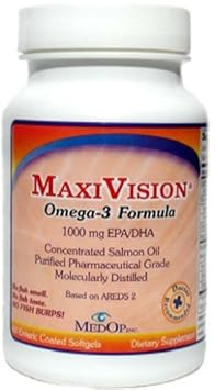 Отзывы MaxiVision Omega – 3 fish oil , essential fatty acids, Borage ...