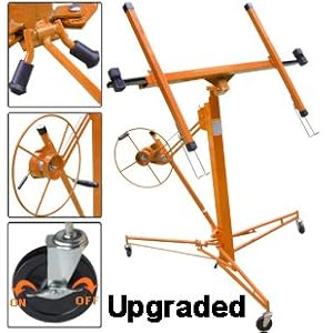 Drywall Lift Panel 11′ x 15′ 150lb Sheetrock Lifter Jack Hoist ...