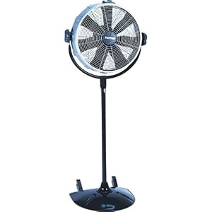 Amazon.com: PATTON 20 Inch Three-Speed CVT Performance Pedestal Fan ...