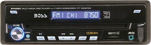 Boss Audio Car: Boss Audio BV9980RDS 7-Inch In-Dash DVD Receiver with ...