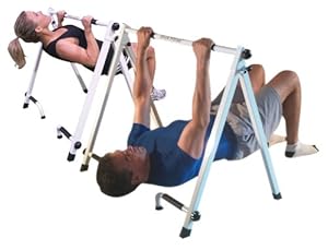 Amazon.com : Portable Pull-up & Push-up Bar - For Inverted Pull-ups ...