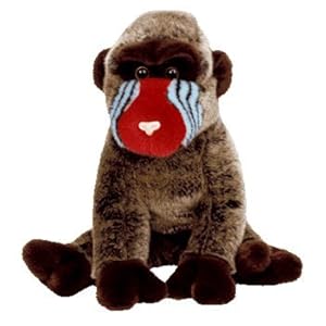 Amazon.com: TY Beanie Buddy - CHEEKS the Baboon: Toys & Games