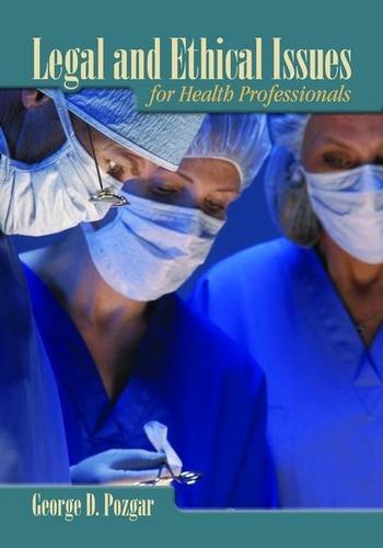 legal and ethical issues for health professionals | Health Books Review