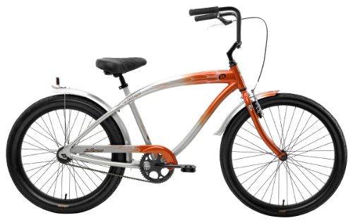Nirve Cruiser Inferno Orange Flame 1-Speed Aluminium « Fahrrad Testsieger