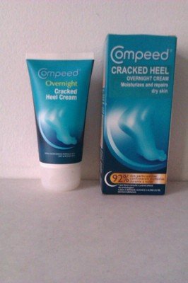 Compeed Cracked Heel Overnight Cream – 75ml (Moisturizes & Repairs Dry ...