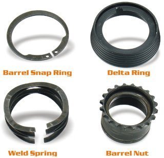 Купить AR15 AR-15 M4 Mil-spec Delta Ring Assembly with Barrel Nut ...