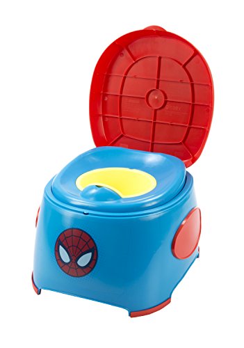 Marvel 8357 3-in-1 PottyTrainer Marvel Spiderman Blue/Red Baby Toddler ...