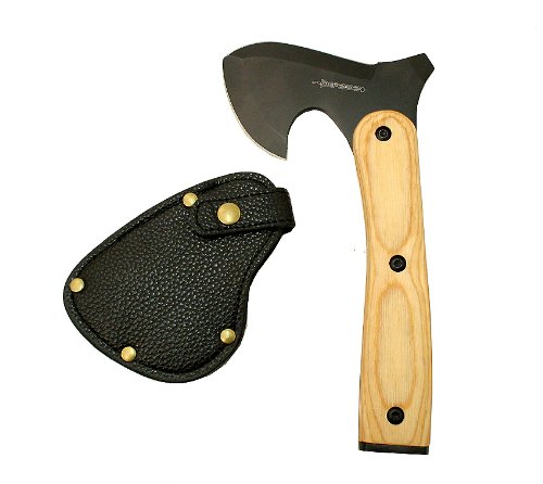 *!!Cheap Full Tang Hunting/Camping Axe Wood Handle Sharp Blade With ...