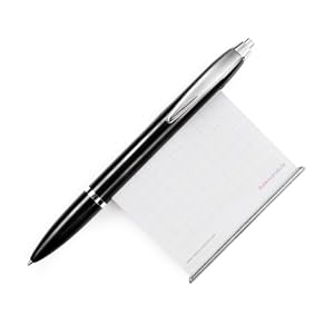 Amazon.com : Cheater's Pen, Black Ball Point with HIDDEN Pull Out Paper ...