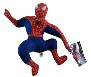 Amazon.com: Marvel Spiderman Plush Doll - 13.5in Spider-man Stuffed ...