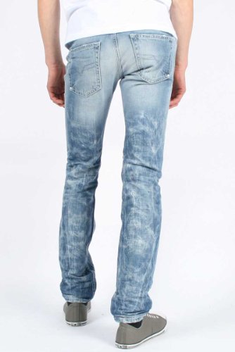 Men's Jeans: Diesel: Diesel - Mens Shioner 0074Z Carrot Fit Denim Jeans ...