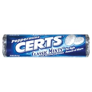 Amazon.com : Certs Classic Mints, Peppermint, 12-Piece Packs (Pack of ...