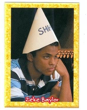 High School Musical trading card sticker expanded edition #5 Zeke ...