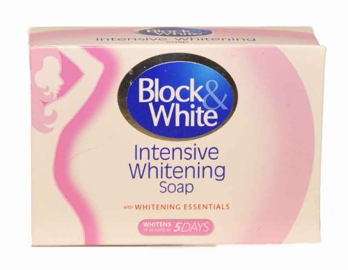 New BLOCK & WHITE INTENSIVE WHITENING SOAP Safe Proven Effective Fast ...