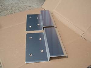 Amazon.com : Aluminum Loading Ramp Kit 12" Ends Tops 2 Piece Hardware ...