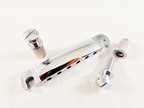Chrome Electic Guitar Stop-Tail Tailpiece for Gibson Ephiphone - Want ...