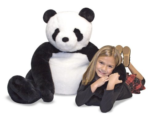 Melissa & Doug Huggable and Lovable Giant Plush Panda | sinlima