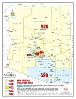 Arizona Area Codes Arizona Area Codes - Prefixword