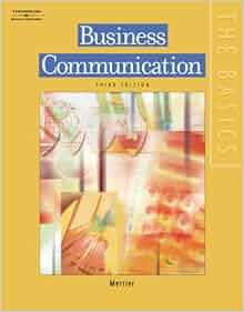 The Basics: Business Communication: 9780538728843: Business ...